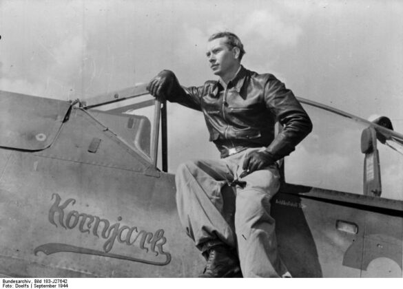 Konrad "Pitt" Bauer: l'asso dello Sturmgruppe JG 300